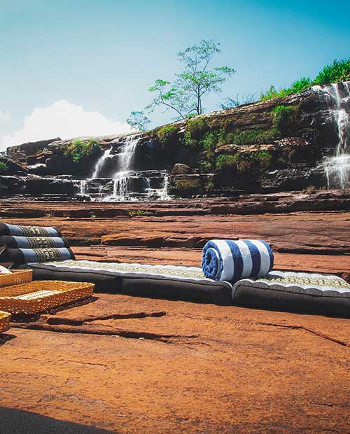 Picnic Trip by Fairlawn Falls Waterfall | Camellia Hills