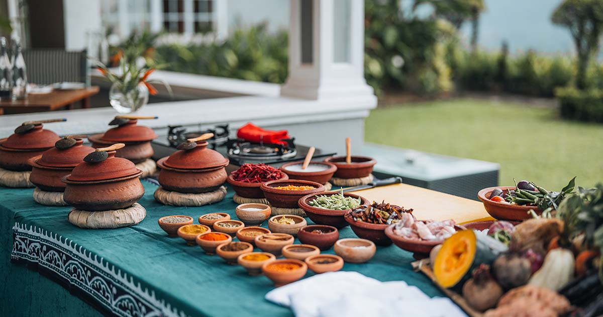 Authentic Sri Lankan Cooking Demonstration | Teardrop Hotels